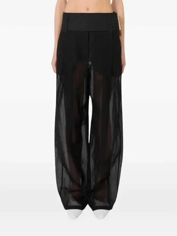 Sportmax Spsfavetta Trousers With Inserts