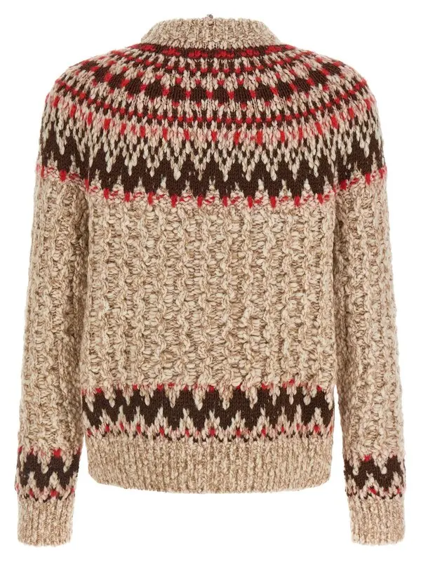 Moncler Alpaca And Silk Blend Sweater