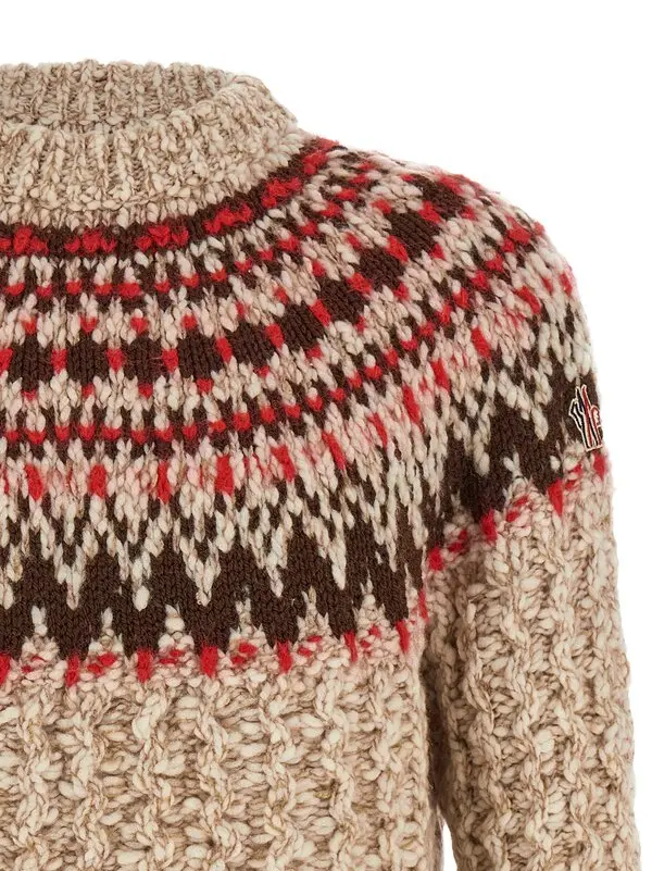 Moncler Alpaca And Silk Blend Sweater