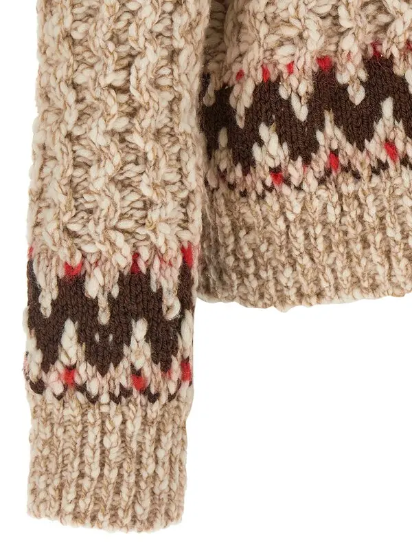 Moncler Alpaca And Silk Blend Sweater