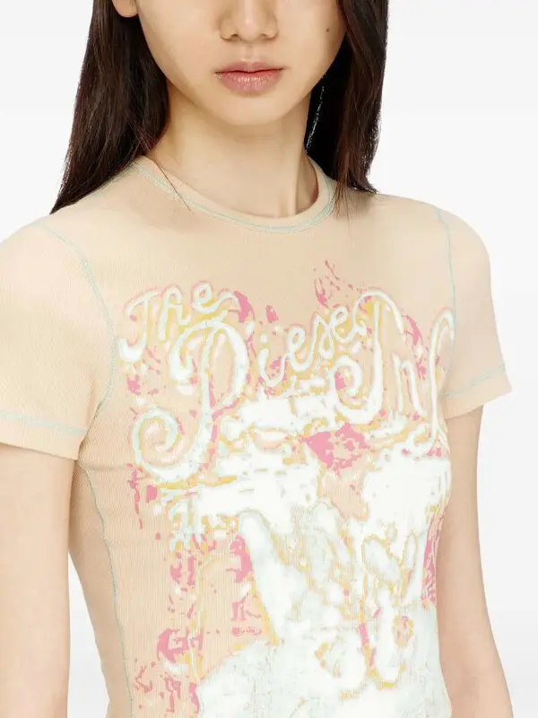 DIESEL® T-brenda Printed T-shirt - Multicolor