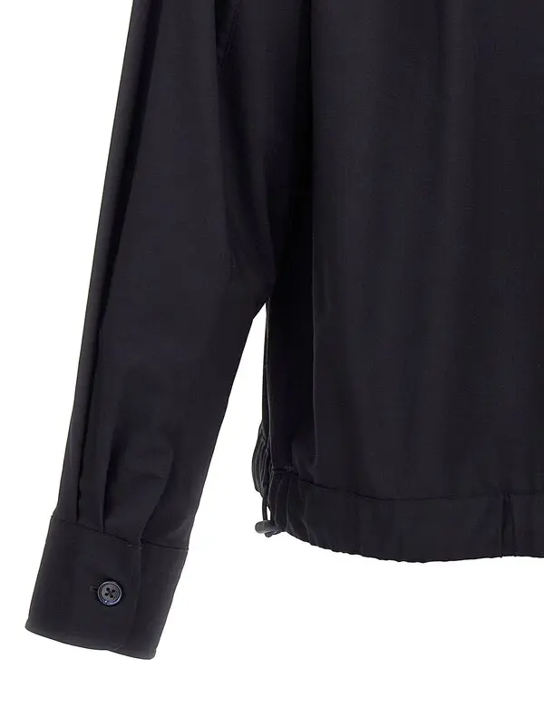 Givenchy Logo Plaque Shirt - Blue