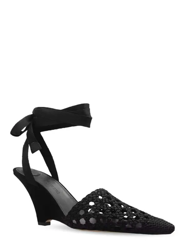 Jacquemus Les Espadrilles H Wedge Espadrilles With Braided Detail