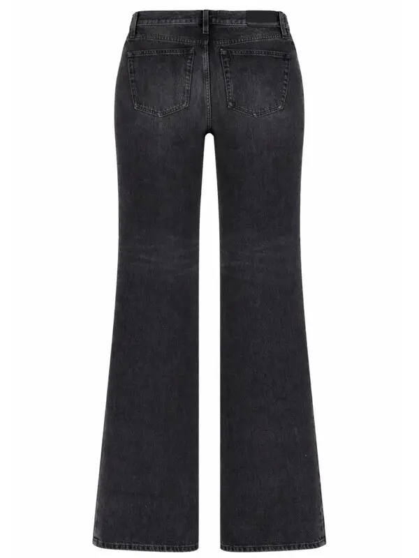 Gucci Denim Jeans With Horsebit Detail - Multicolor