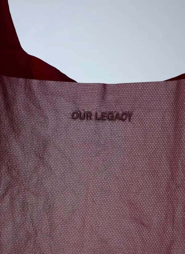 Our Legacy Textured Tote Bag