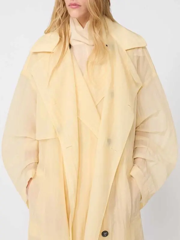 Sportmax Two-piece Technical Fabric Trench Coat