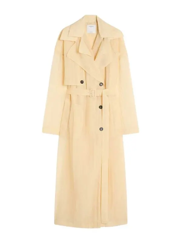 Sportmax Two-piece Technical Fabric Trench Coat - Multicolor