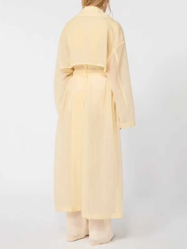 Sportmax Two-piece Technical Fabric Trench Coat