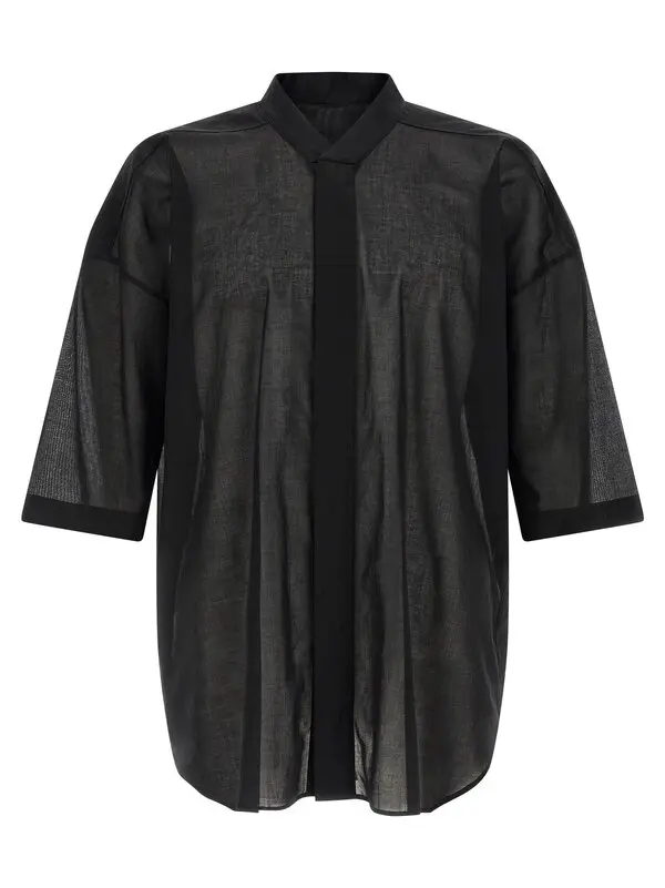 Rick Owens Jumbo Faun' Shirt - Black