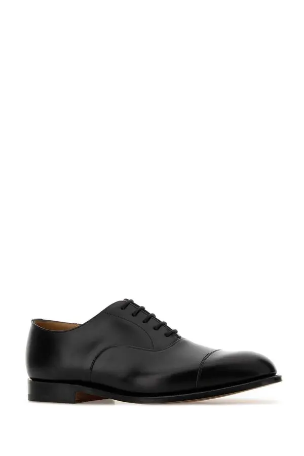 Church's Leather Consul Lace-up Shoes - Black