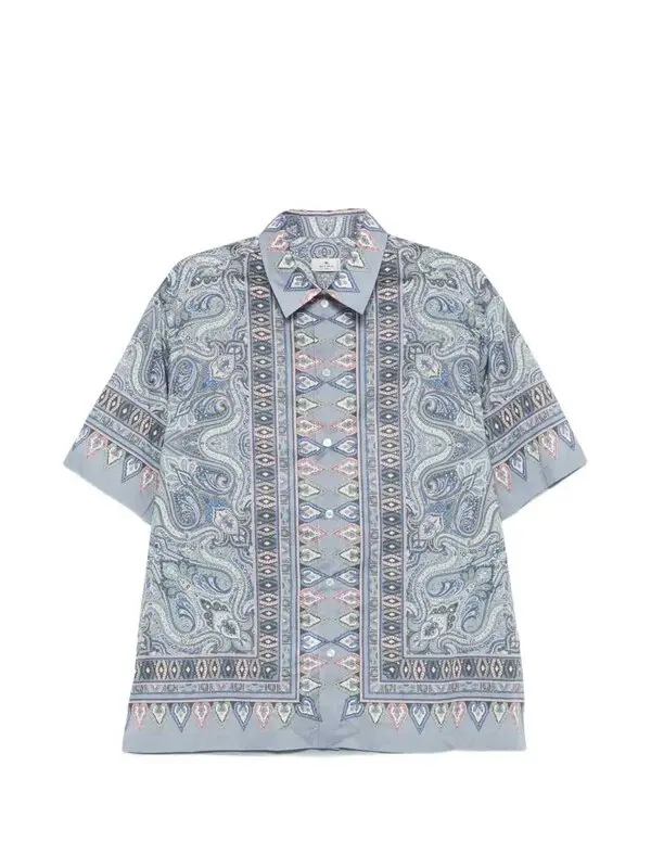 Etro Paisley Shirt - Blue