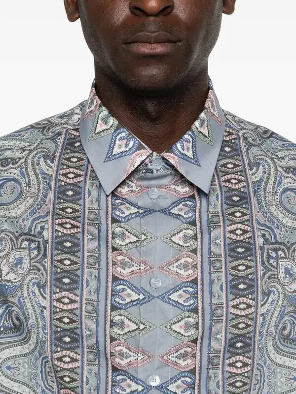 Etro Paisley Shirt - Blue