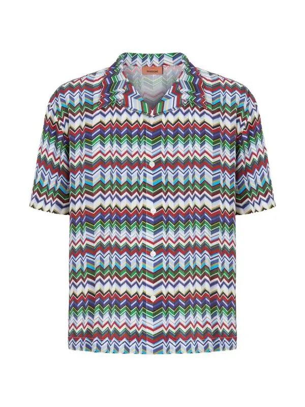 Missoni Zigzag Button-up Shirt - Multicolor