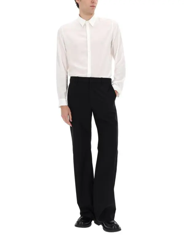 Gucci Wool Blend Tailored Trousers