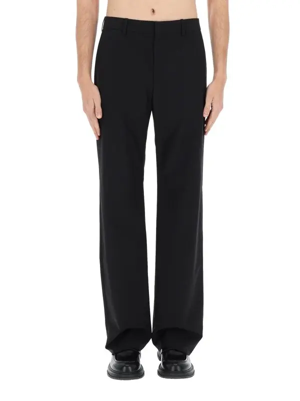 Gucci Wool Blend Tailored Trousers