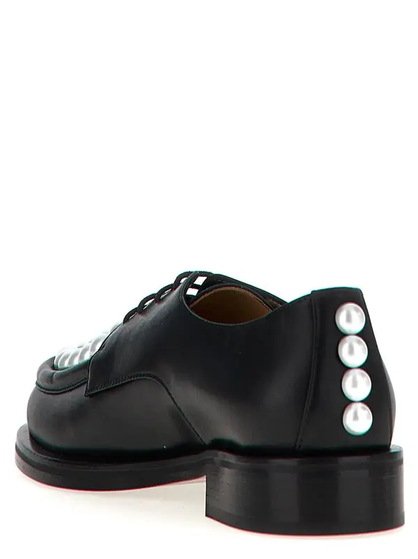 Mach & Mach Sirene' Embellished Lace-up Shoes - Multicolor