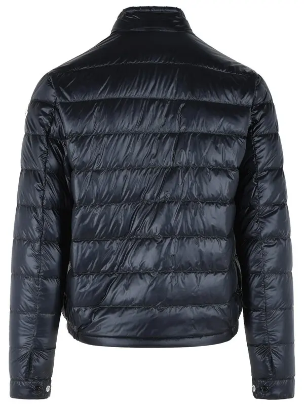 Moncler Acorus Polyamide Short Down Jacket - Blue
