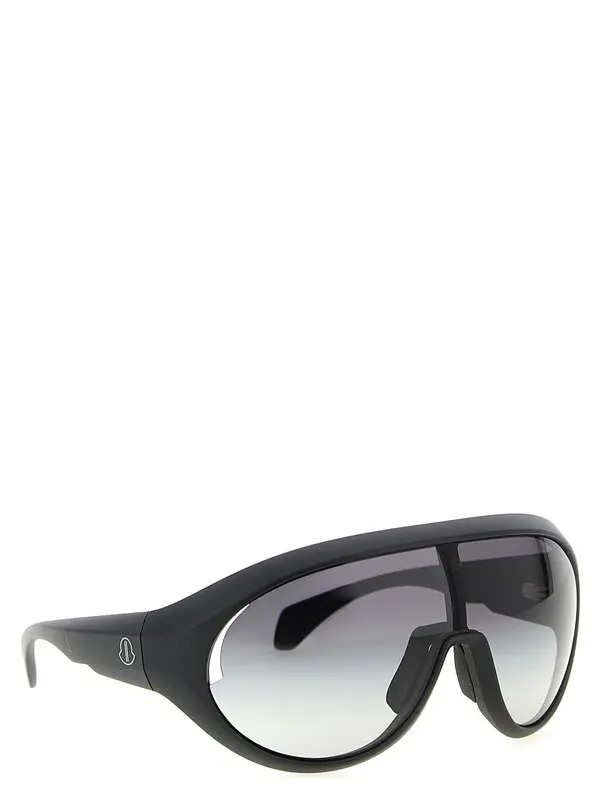 Rick Owens Moncler + Mask Style Sunglasses