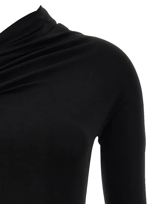 COURREGES Twist Crepe Mini Dress