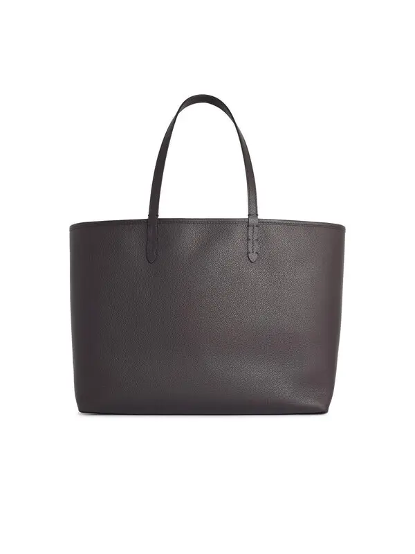 Burberry Bloomsbury Medium Reversible Leather Tote Bag - Brown