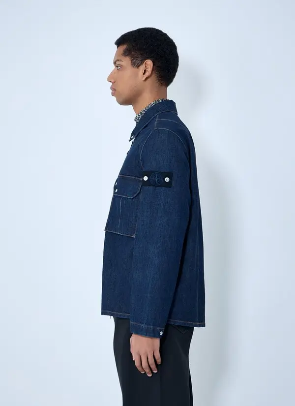 Stone Island Jacket With Zip Fastening