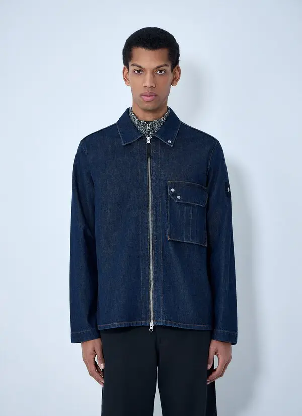 Stone Island Jacket With Zip Fastening