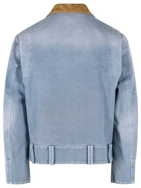 Marni Light Cotton Jacket With Coated Collar
