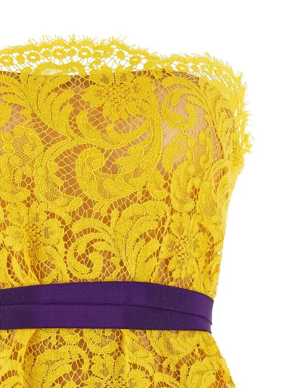 Dsquared2 Sophie Lace Off-the-shoulder Minidress