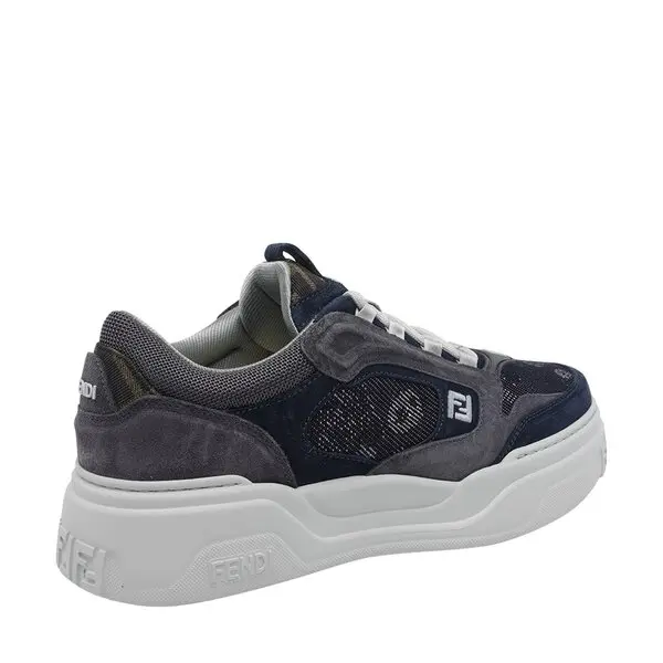 Fendi Low-top "flow" Sneakers - Blue