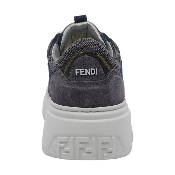 Fendi Low-top "flow" Sneakers - Blue