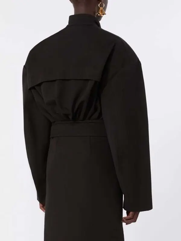Sportmax Oversized Cotton Bomber Jacket