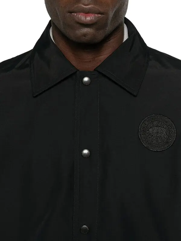 Canada Goose Regency Jacket With Logo Detailing - Black