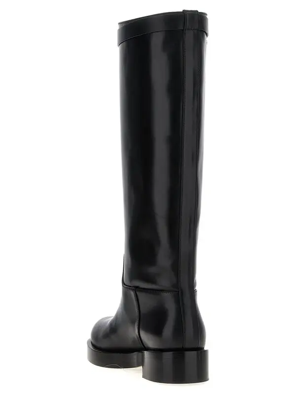 Mach & Mach Galaxy Embellished Leather Boots