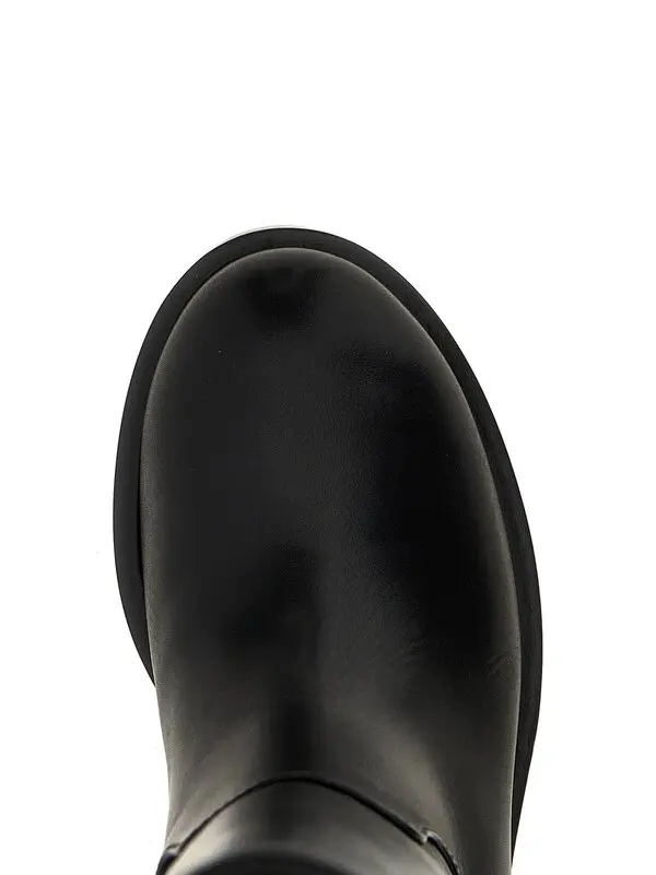 Mach & Mach Galaxy Embellished Leather Boots