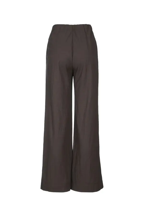 Harris Wharf London Rayon Flared Trousers