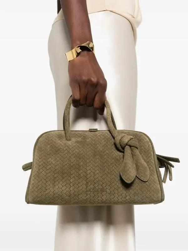 Jacquemus Le Petit Turismo Woven Tote Bag