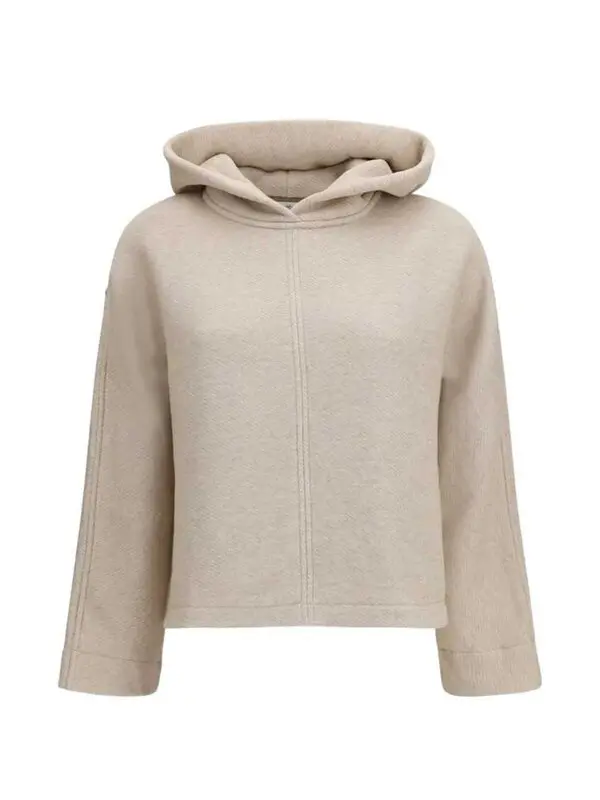 Max Mara Embroidered Logo Hooded Sweater - Multicolor