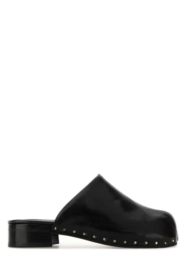 Our Legacy Leather Naoto Mules