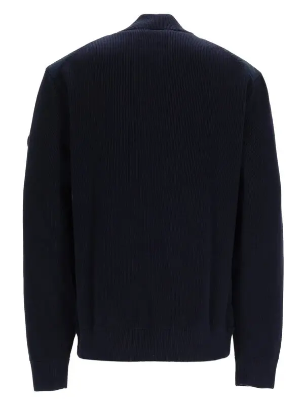 BOSS Zip-up Bomber Jacket - Blue