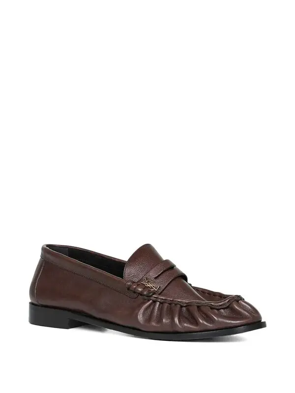 Saint Laurent Le Loafer Supple In Matte Leather