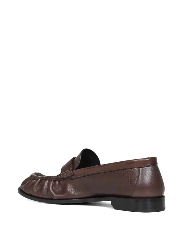 Saint Laurent Le Loafer Supple In Matte Leather