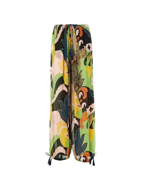 Etro Patterned Trousers - Multicolor