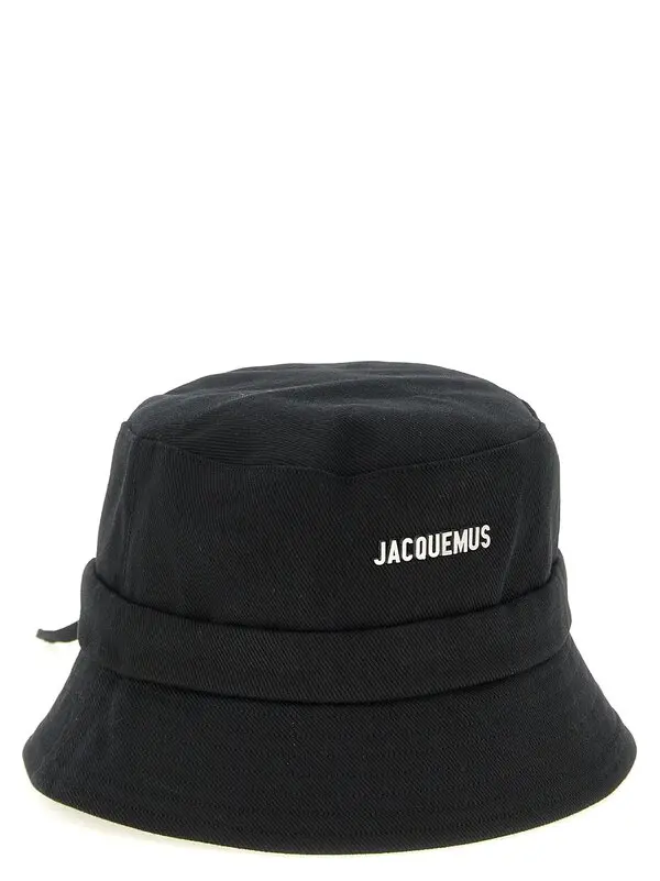 Jacquemus Le Bob Gadjo Bucket Hat - Black