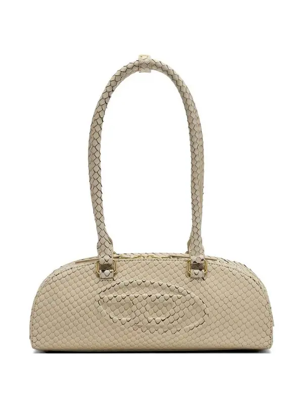 DIESEL® Dome Shoulder Bag With Embossed Logo - Multicolor