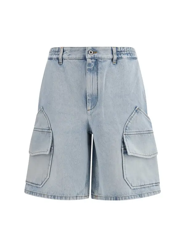 Loewe Cargo Denim Shorts