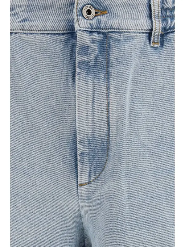 Loewe Cargo Denim Shorts