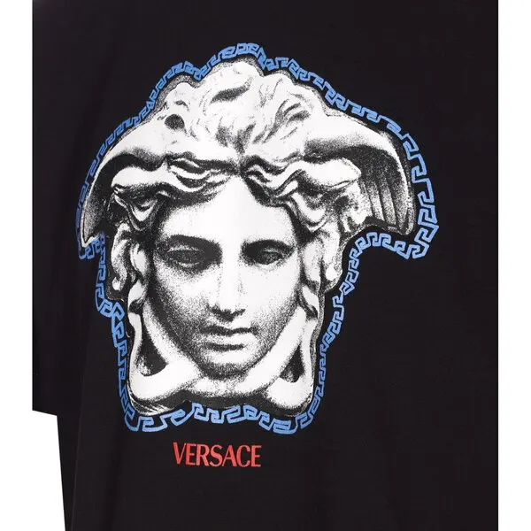 Versace Medusa In Relief Graphic T-shirt