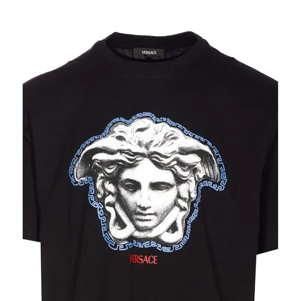 Versace Medusa In Relief Graphic T-shirt