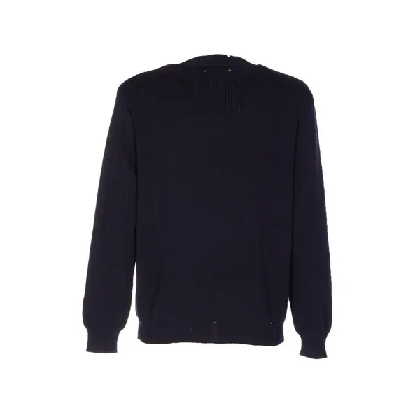 GOLDEN GOOSE Distressed Ribbed Crew Neck Sweater