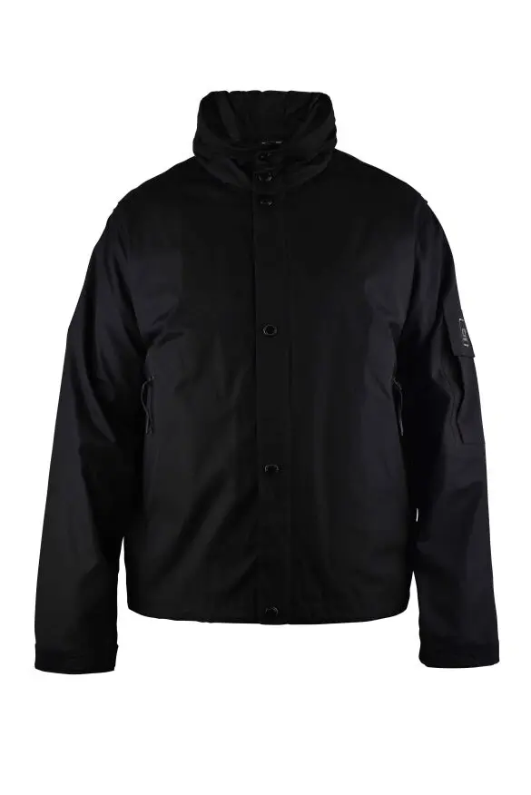 C.P. COMPANY Long Sleeve Jacket With Logo Patch